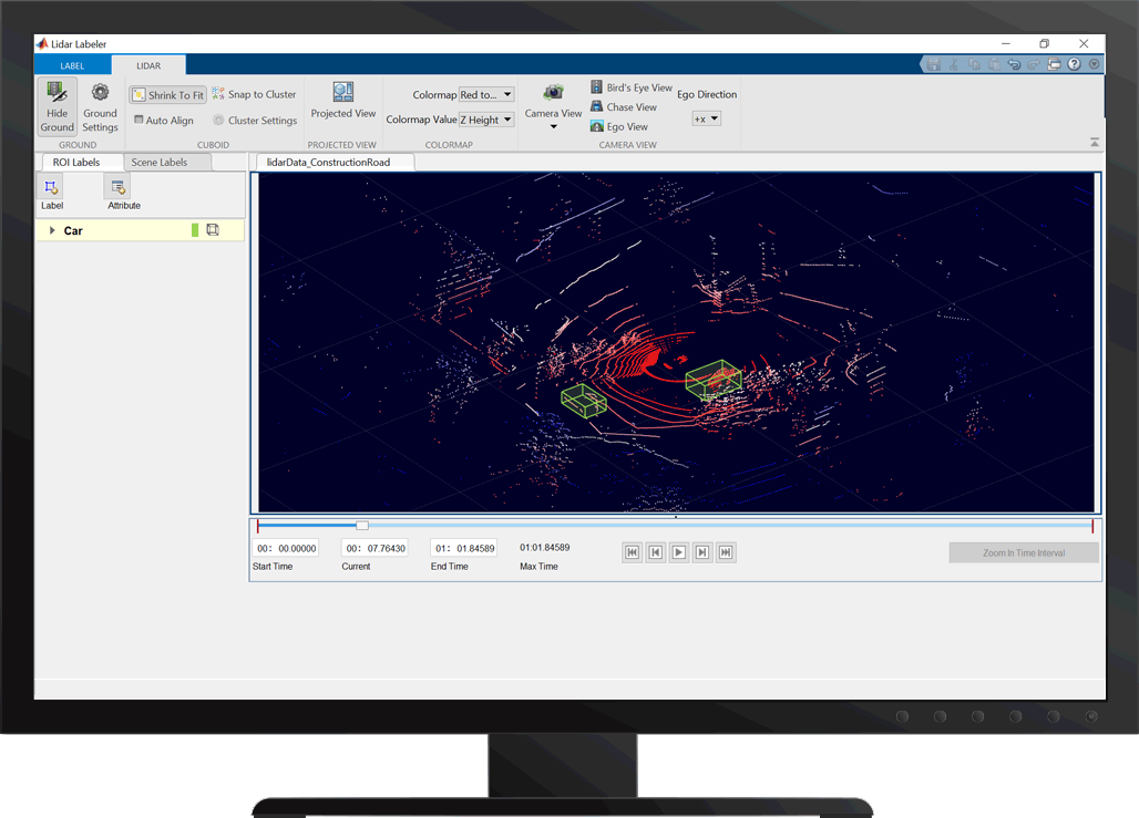 Lidar Toolbox - Проектирование, анализ и тестирование систем с лазерным ...