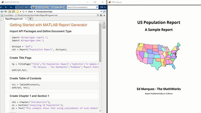 Simulink Report Generator - Создание и автоматическая генерация отчетов ...